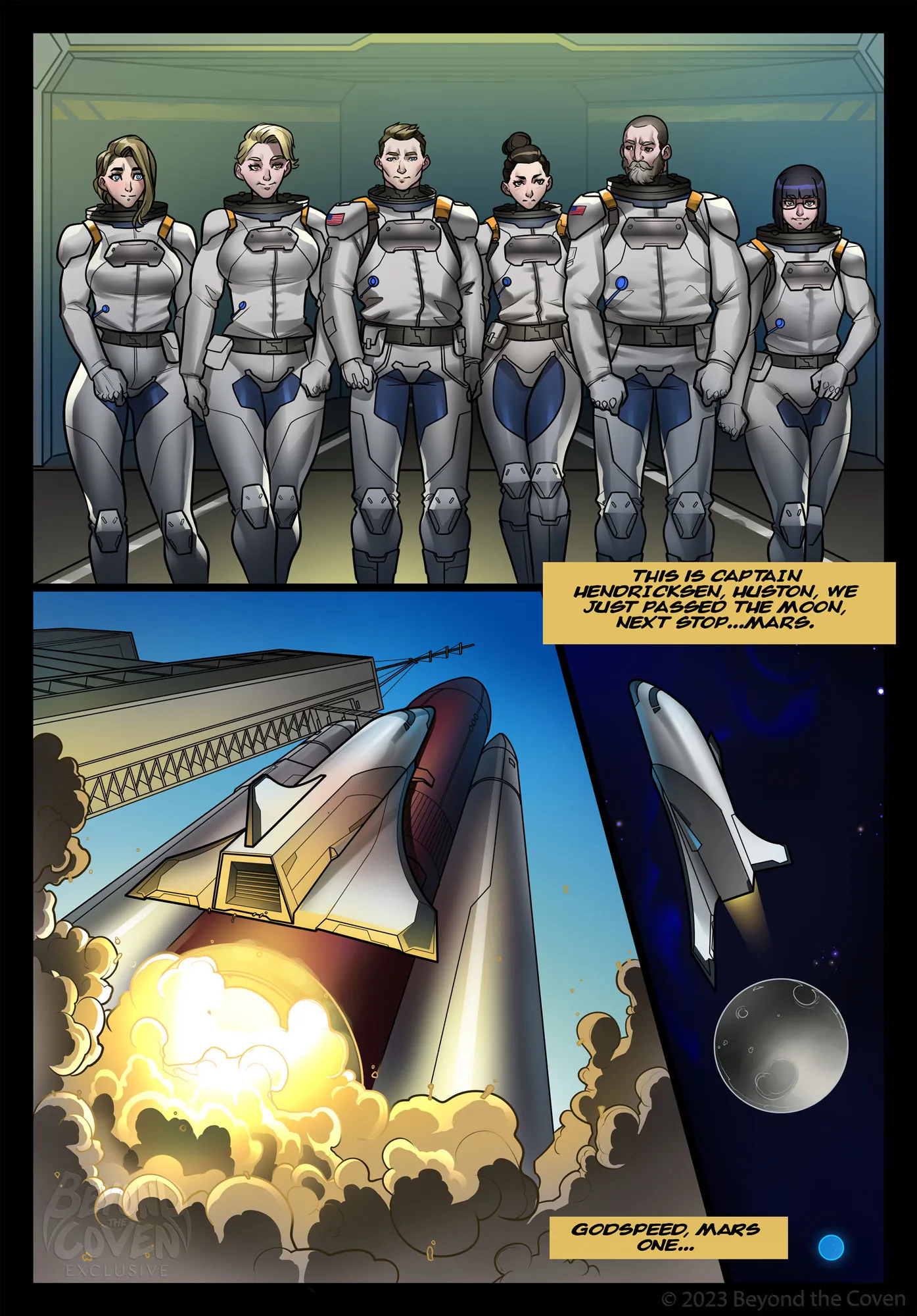 Journey to the Blood Red Planet – Beyond the Coven